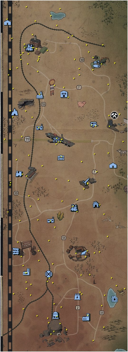 Fallout 76 Abraxodyne Intel Location Map Tracker | Interactive Map
