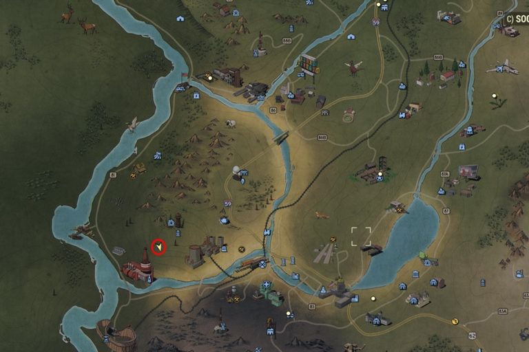 forest map spots – Fallout 76 Maps, Vaults, Vendors, Treasures and More ...