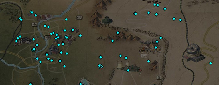 beer bottle map – Fallout 76 Maps, Vaults, Vendors, Treasures and More ...
