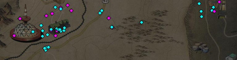 ammo map – Fallout 76 Maps, Vaults, Vendors, Treasures and More