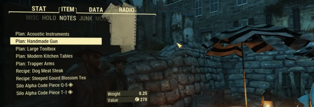 handmade rifle plans – Fallout 76 Maps, Vaults, Vendors, Treasures and ...