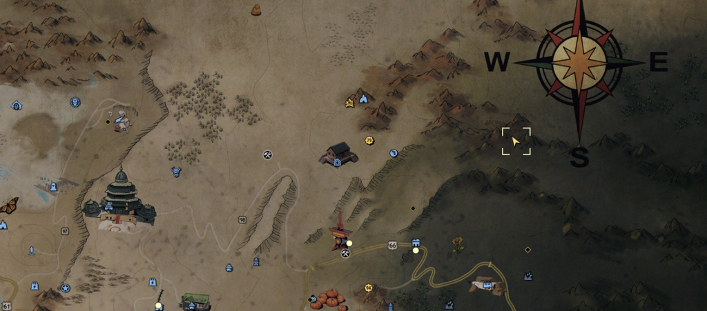 mirelurk den location – Fallout 76 Maps, Vaults, Vendors, Treasures and ...