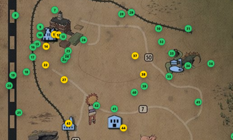 intel locations map – Fallout 76 Maps, Vaults, Vendors, Treasures and ...